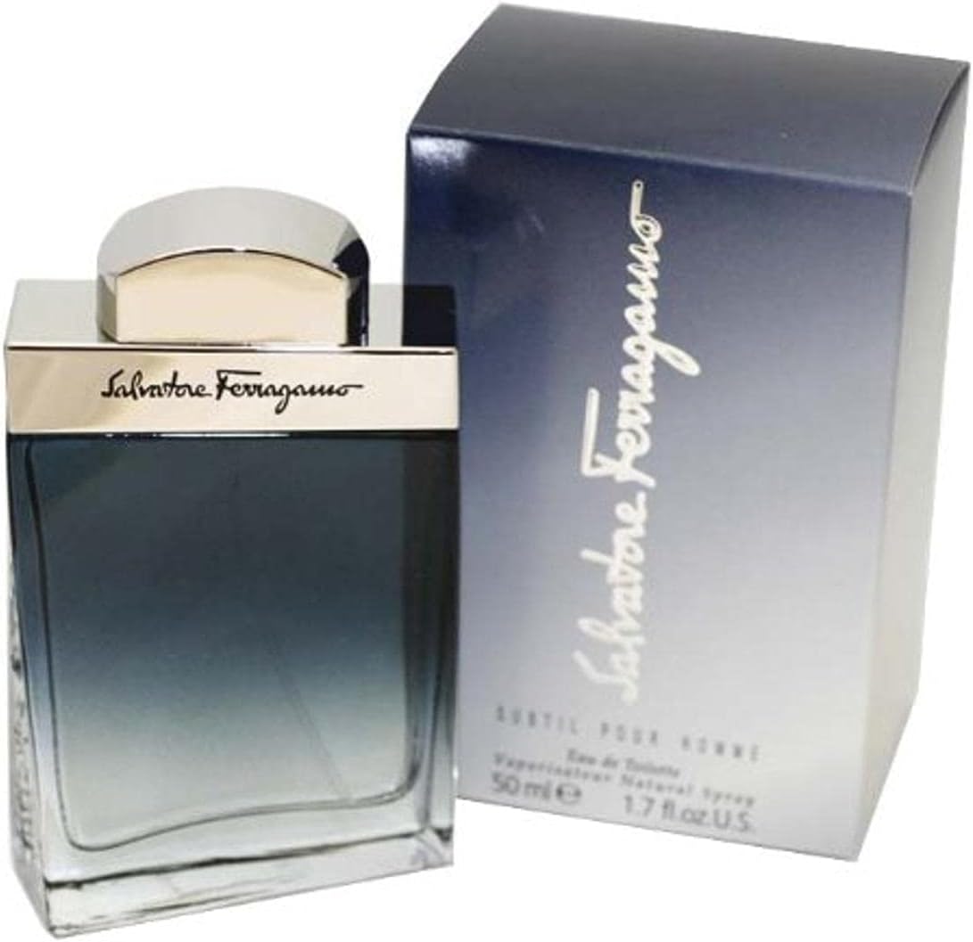 Amazon.com : Salvatore Ferragamo Subtil For Men. Eau De Toilette Spray ...