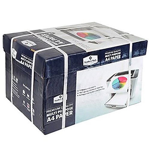Member's Mark Copy Paper A4, 75 GSM, Case Of Reams 10N (5000 Sheets ...