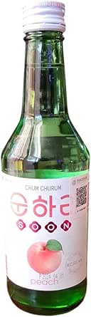Licor Coreano Soju, Durazno 360 ml : Amazon.com.mx: Alimentos y Bebidas