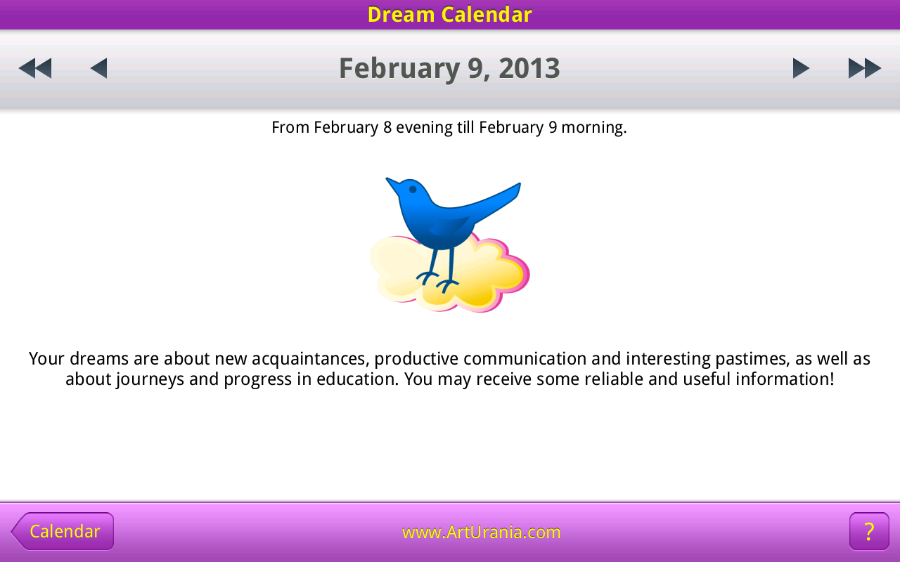 Dream Calendar - App on Amazon Appstore
