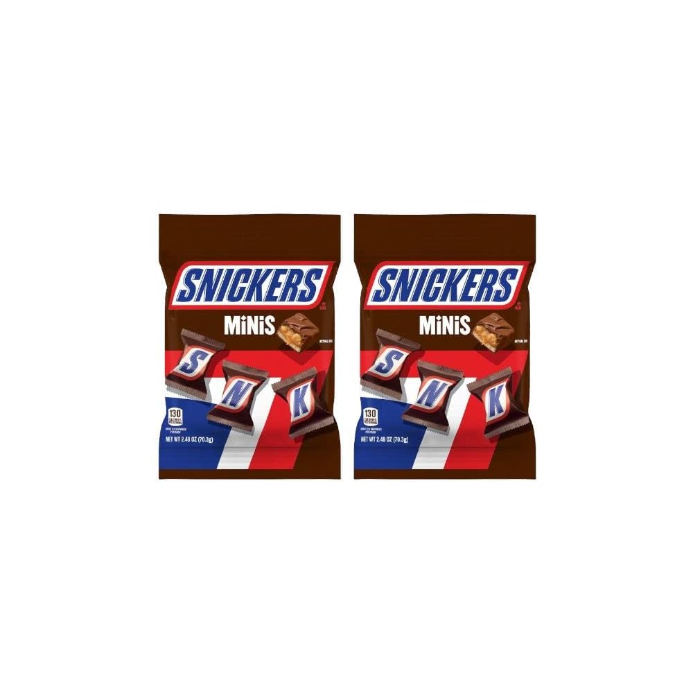 Snickers Minis Chocolate Bar - 2 Pack, 2.48 oz Nepal | Ubuy