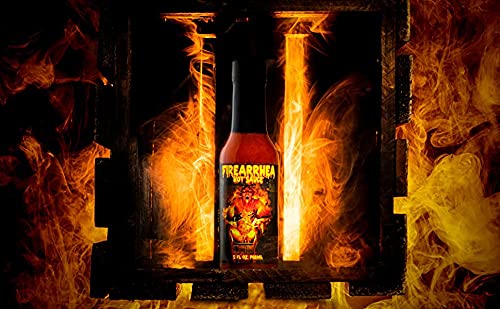 Hellfire Hot Sauce Firearrhea – Salsa picante extrema con los cuatro ...