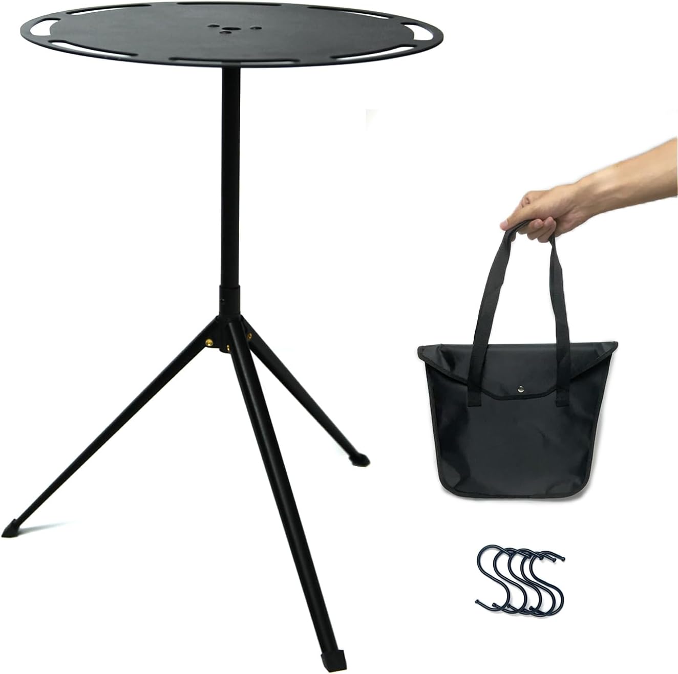 Amazon.com: Ultra-Light Folding Camping Table Aluminum Alloy Portable ...