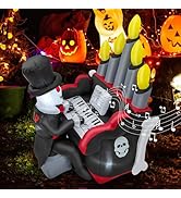 Amazon.com: Tangkula 5.2 FT Hanging Halloween Inflatable Decoration ...
