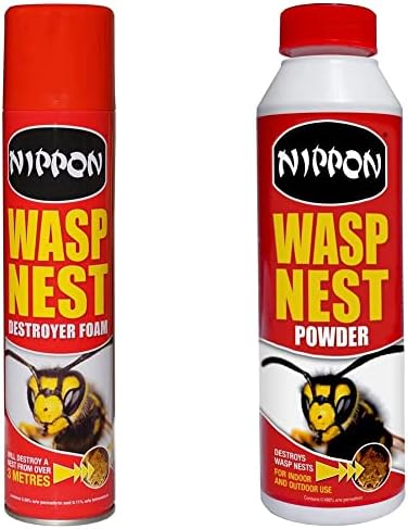 Vitax Nippon Wasp Nest Destroyer Foam Insect Control, & Nippon Wasp ...