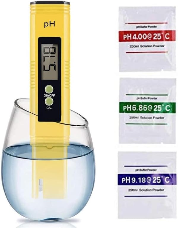 CSI INTERNATIONAL pH Meter - High Accuracy Water Testing Tool with ...