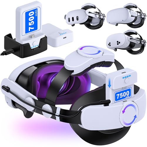 The Ultimate VR Experience: Meta Battery Head Strap
