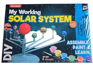Buy 3D Solar System Model Craft Kit – DIY Painting & Assembly ...