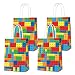 Amazon.com: BCHOCKS 16 PCS Party Favor Bags for Building Blocks Party ...