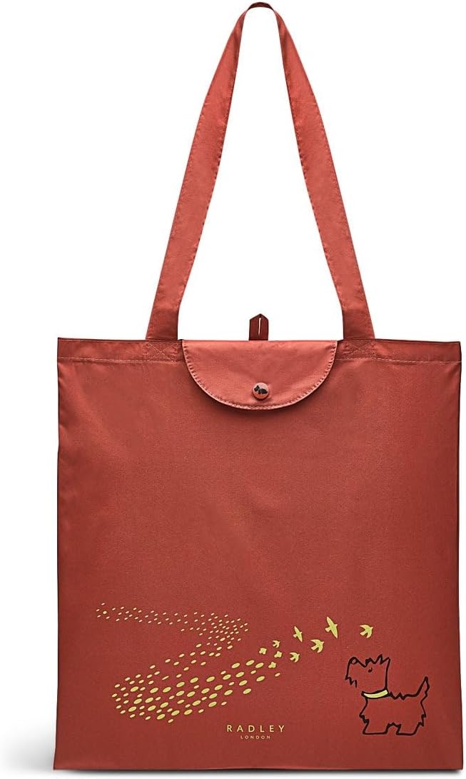 RADLEY Take Flight Foldaway Shopper Tote Bag in Copper Pink: Amazon.co ...