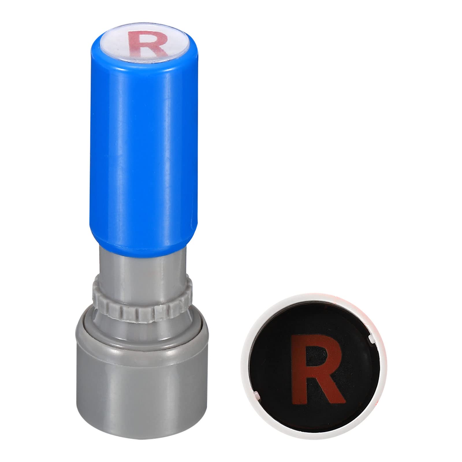 PATIKIL Letter Stamps Self Inking, Character R 7mm Alphabet Teacher ...