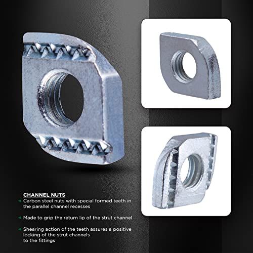 Snapklik.com : Highcraft OTDO-A738 5/16 Inch Thread X 1-3/8 Inch Strut ...