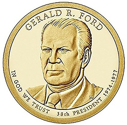2016 S Presidential Gerald Ford Dollar Proof Deep Cameo US Mint at ...
