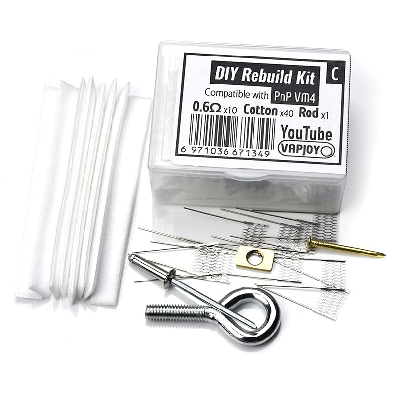 Buy Occus DIY Rebuild Kit DRK VM4 C 0.6ohm Mesh Coil Resistance Heating ...