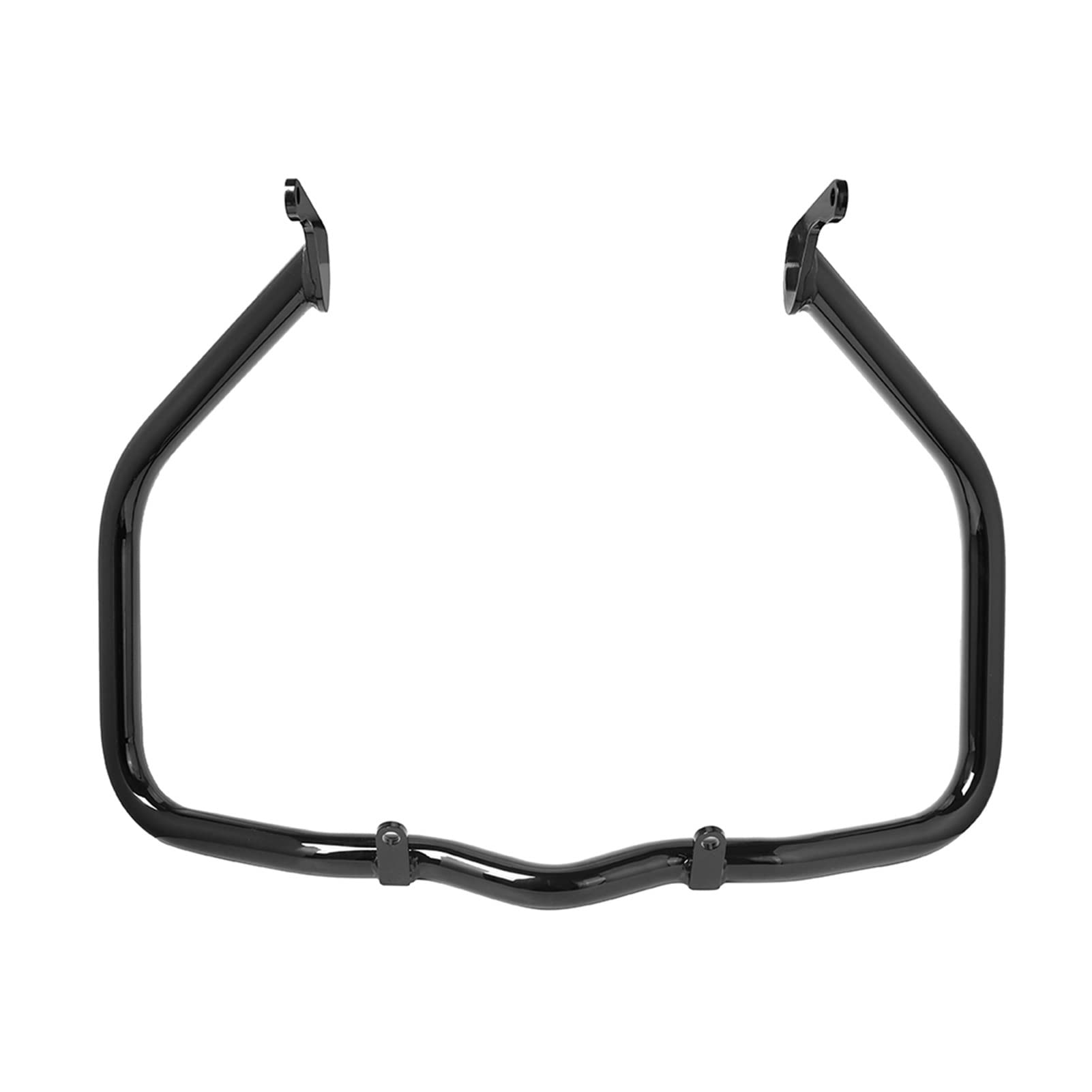 Crash Bar Guards Motorcycle Highway Gloss Black Front Engine Guard ...