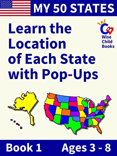 Amazon.com: My 50 States - Book 1: Learn the Location of Each State ...
