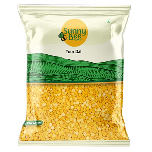 SunnyBee Market Healthy Pulses - Toor Dal | Sambar Dal | Tur Dal (500gm ...