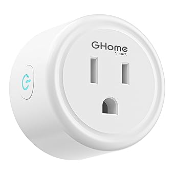GHome Smart 5G 15A Smart Plugs, WiFi Smart Plugs Work with Alexa and ...