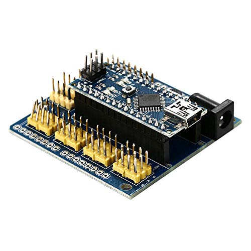 Generic Nano I/O Expansion Shield for Arduino R1 Nano 3.0+ Nano V3.0 ATmega32 L1A9 : Amazon.in ...