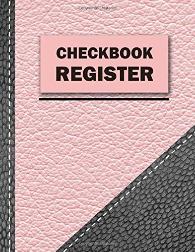 Checkbook Register: Check Transaction Register Tracker Journal Ledger ...