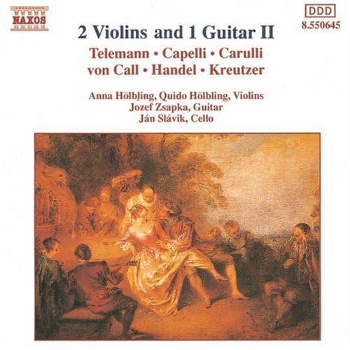 Two Violins & One Guitar 2 : Telemann/Capelli/Kreutzer, Carulli/Handel ...