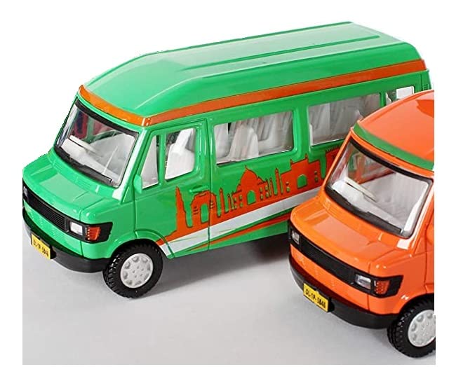 OFFPHATE Plastic Toy Bus Travel India for Kids, Pull Back Action Toys ...