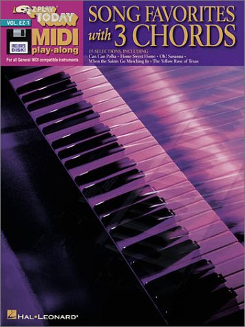 1. Song Favorites with 3 Chords: E-Z Play Today MIDI Play-Along Packs ...