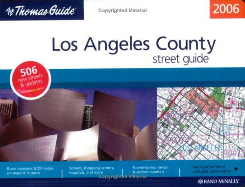 The Thomas Guide 2006 Los Angeles County: Rand McNally: 9780528854934 ...