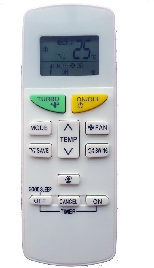 Amazon.com: Replacement Remote Control for Daikin FTXS15LVJU FTXS12LVJU ...