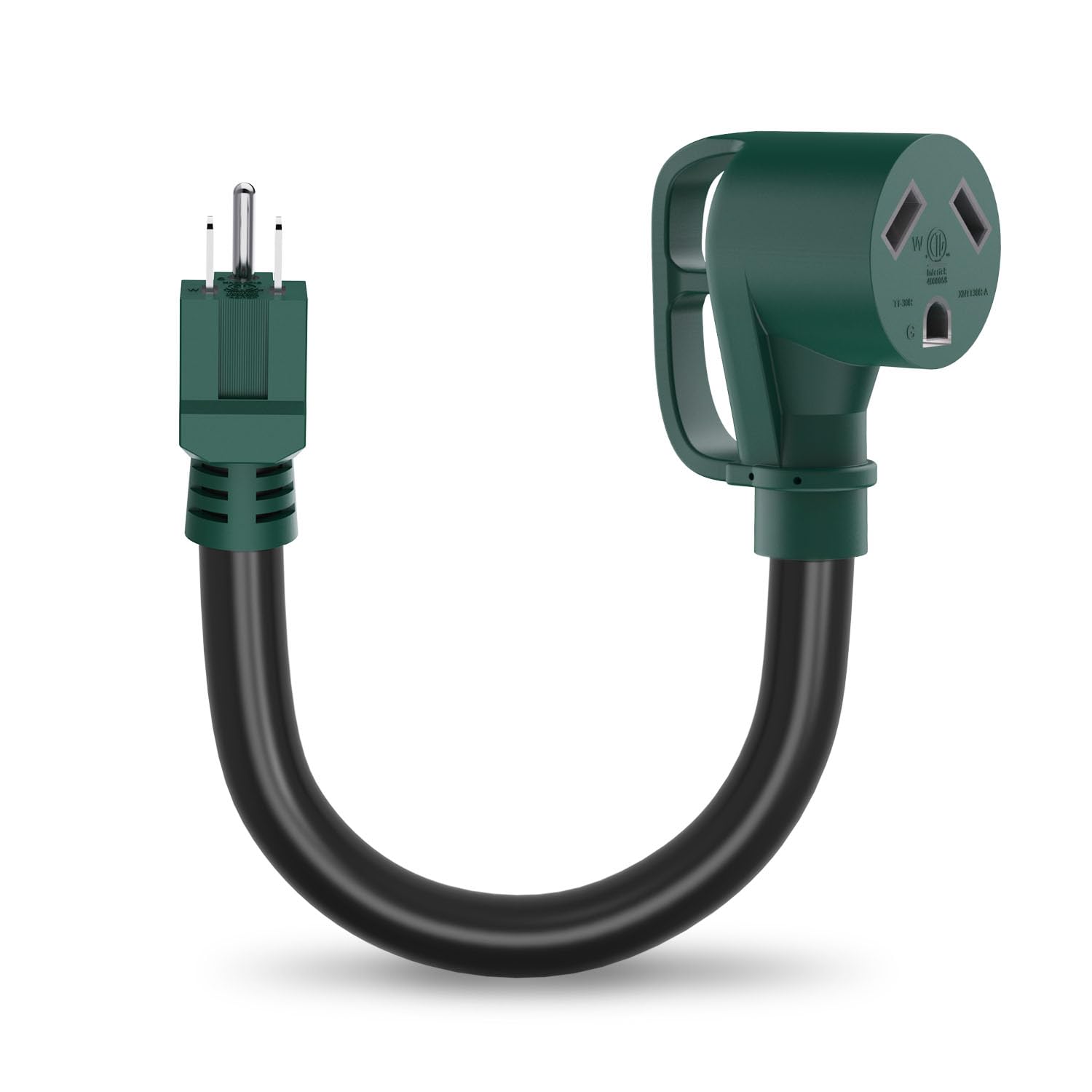 Snapklik.com : Besfor 30 Amp To 110 Volt Adapter RV Adapter Cord, 12 ...