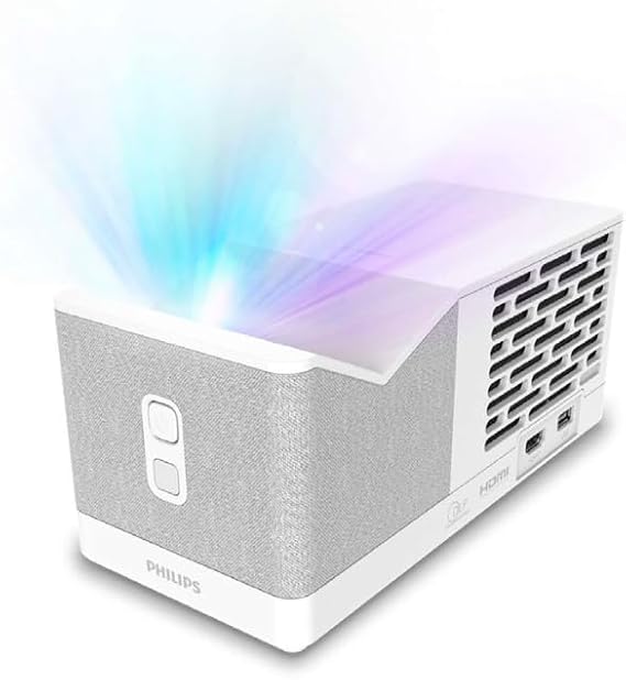Amazon.com: Philips UL5 Smart Projector with Wi-Fi, Ultra Short Focal ...