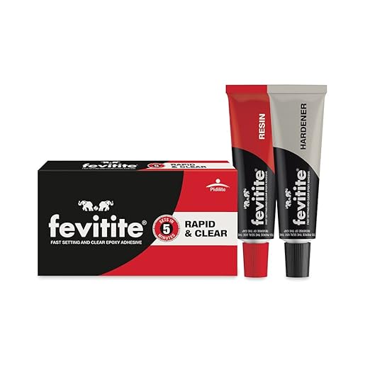 Pidilite FEVITITE RAPID AND CLEAR[90 GM]| Two Component (Resin and ...