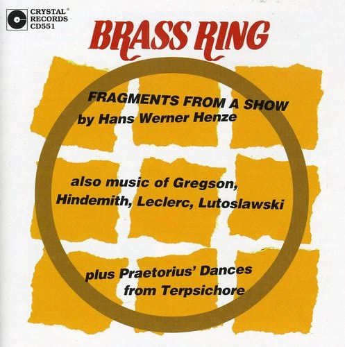 Brass Ring, Jay Lichtmann, Claire Newbold, Kirsten Bendixen, David ...
