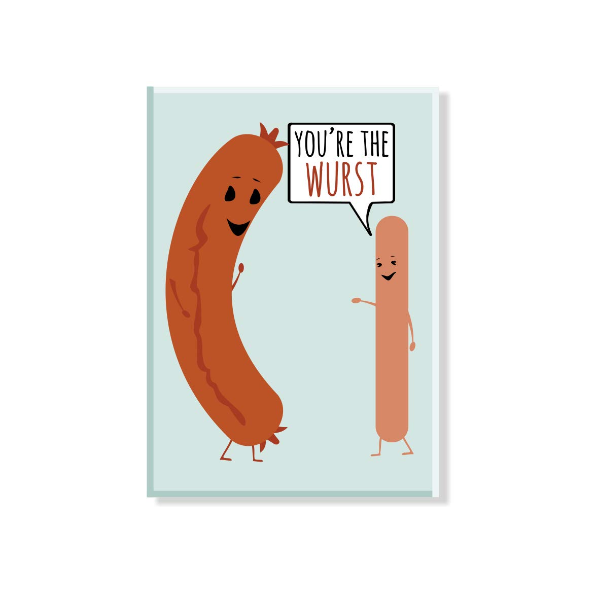 Amazon.com: You're the Wurst Funny Pun Magnet 2.5 x 3.5 : Home & Kitchen