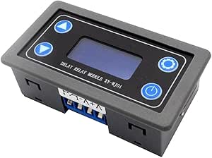 RAKSTORE XY-WJ01 DC12V One Way Relay Module Delay Power-Off Trigger Delay Cycle Timing Circuit ...