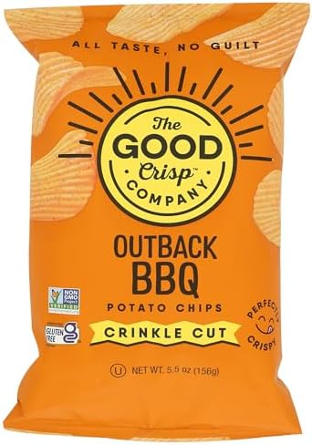 Amazon.com: THE GOOD CRISP COMPANY Original Crinkle Cut Potato Chips, 5 ...
