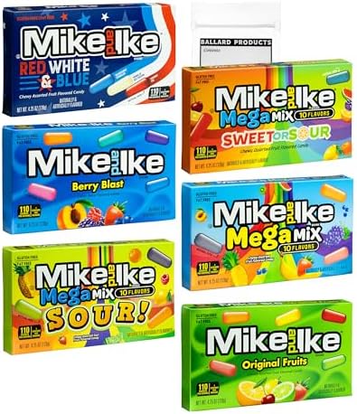Amazon.com: Mike and Ike Movie Theater Chewy Candy Variety - Old ...