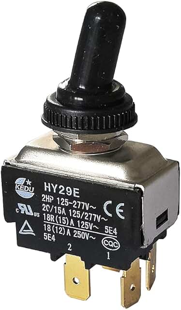 Amazon.com: 18 A - Toggle Switches / Industrial Switches: Industrial ...