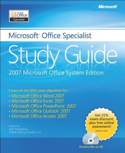The Microsoft Office Specialist Study Guide: Cox, Joyce, Lambert, Joan ...