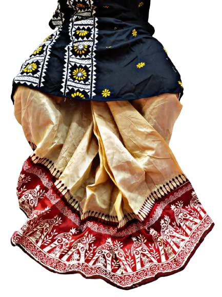 Stylish Printed Combination Mayur Puchha Dhoti - Price History