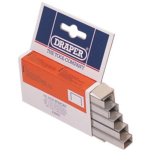 2 X Draper 13960 8 mm Staples (Box of 1000) : Amazon.co.uk: DIY & Tools