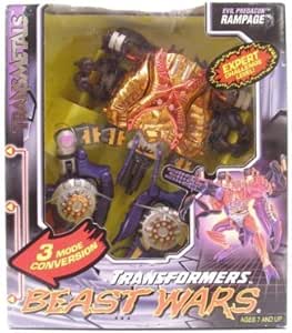Transformers Beast Wars Transmetal Predacon RAMPAGE Action Figure (1998 ...