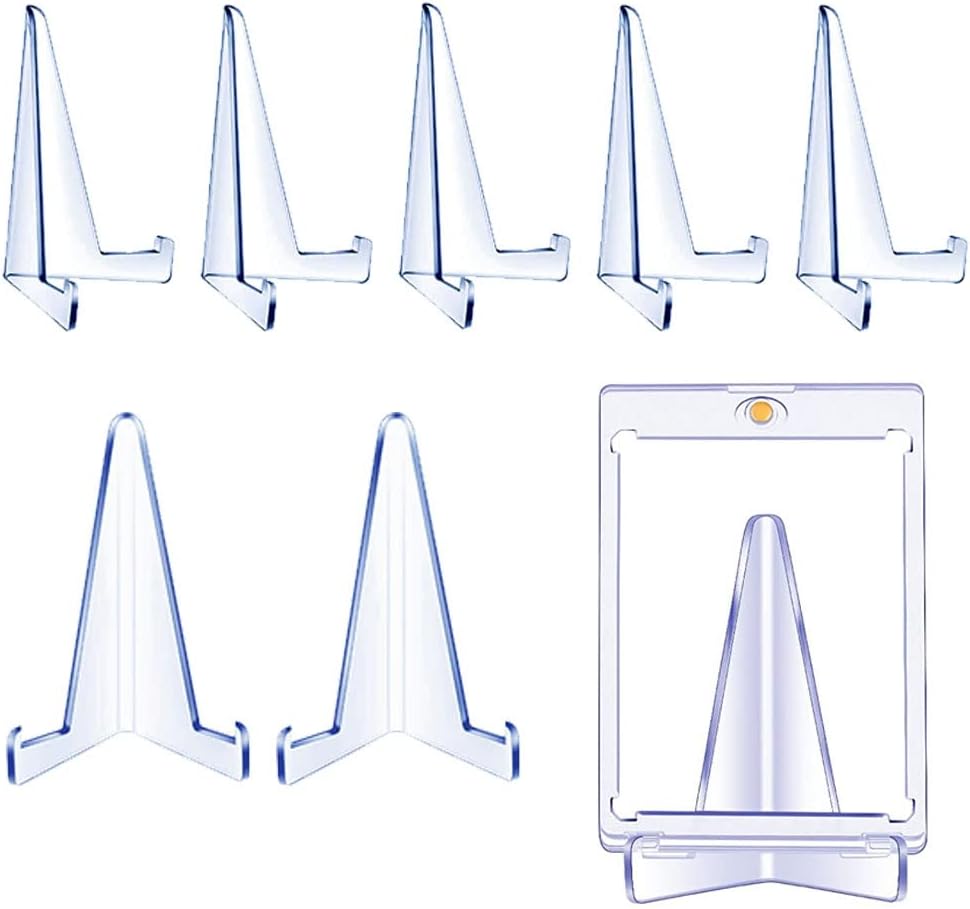 Amazon.com: 5 Pack of Acrylic Card Stands by Pro-Tec Accessories ...
