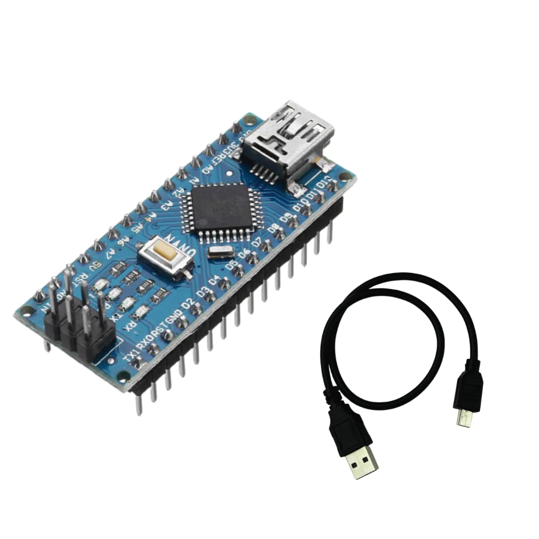 NANO V3 SMD Atmega328p Development Board With 1 Feet USB cable ...