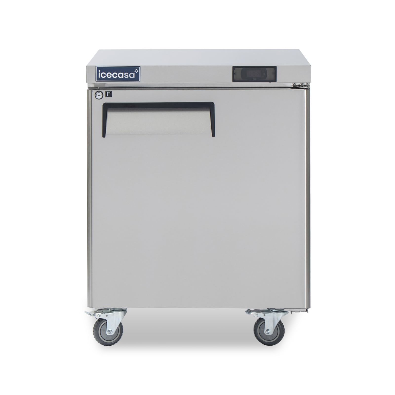 Amazon.com: ICECASA 27" W Commercial Freezer Worktop Undercounter ...