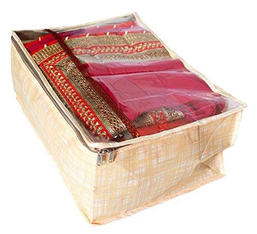 Prem Industries Non Woven Designer Saree Cover/Lahenga Cover/Wardrobe ...
