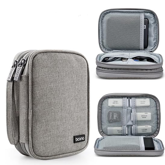 ZORBES® Carrying Case for SSD Hard Drive Storage Bag Double Layer ...