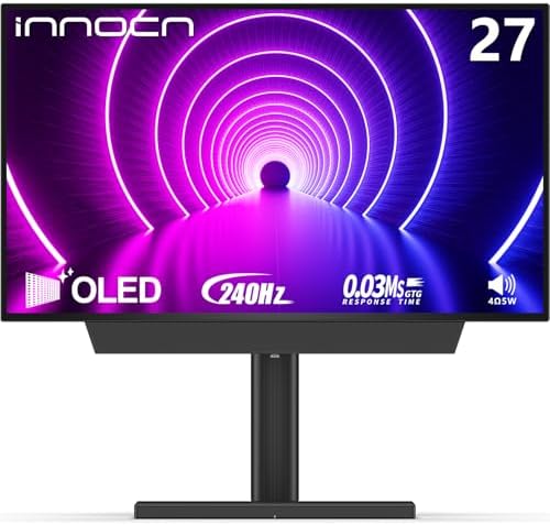 INNOCN 27" OLED QHD Gaming Monitor 2560 x 1440p 240Hz 0.03ms HDMI DP ...