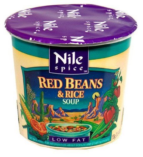 Amazon.com : Nile Spice Red Beans & Rice Soup, Low-Fat, 1.8 oz, 12 pk ...