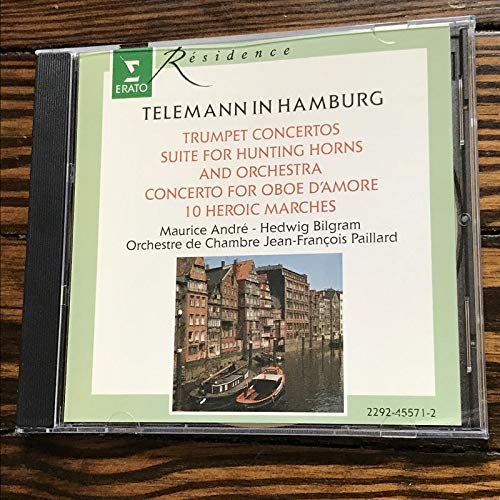 Georg Philipp Telemann, Maurice Andre, Hedwig Bilgram (organ), Jean ...